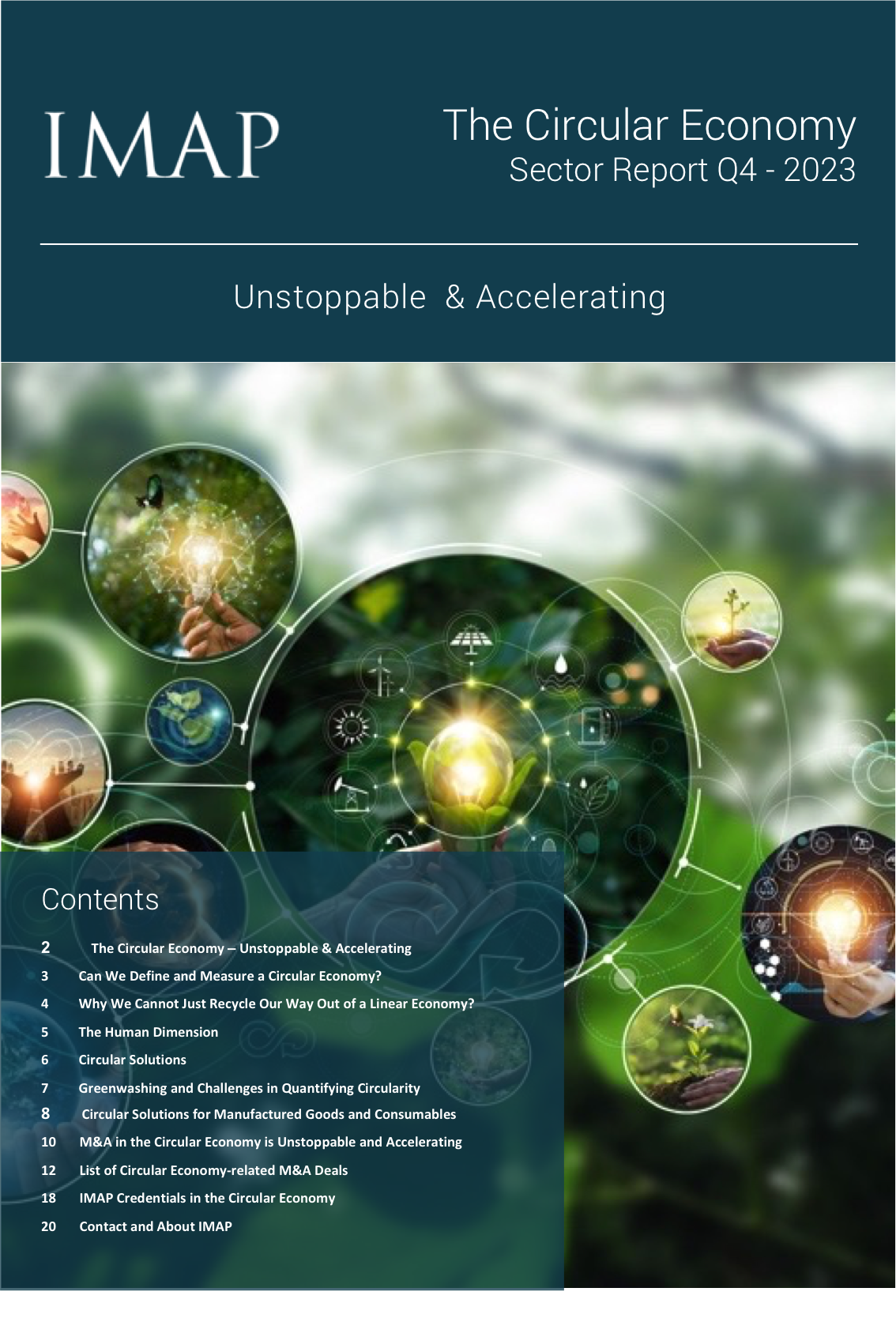 IMAP UK Circular Economy Sector Report Q4 2023